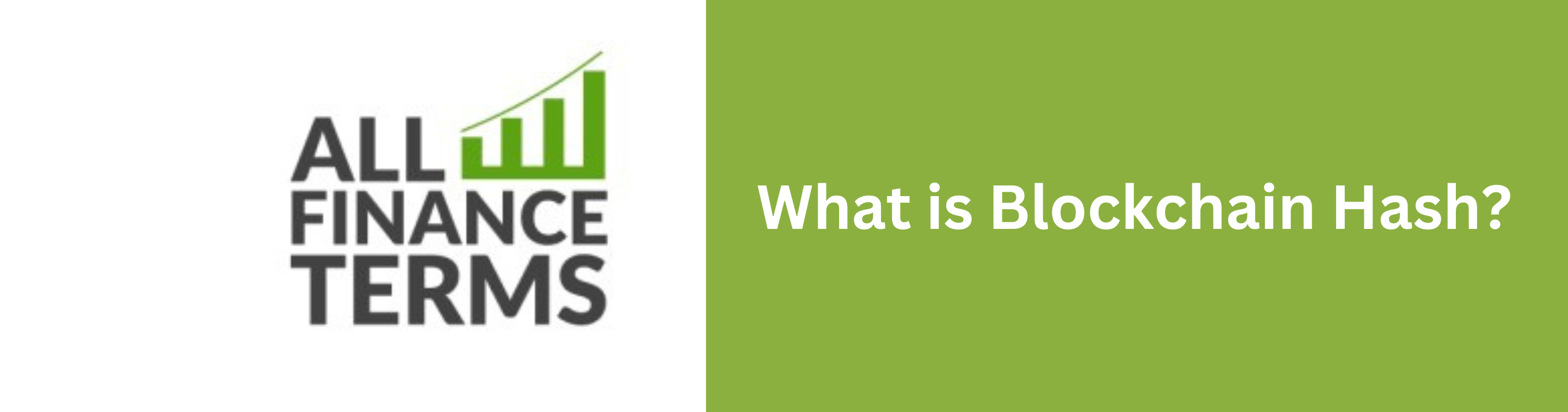 What is Blockchain Hash ? - All Finance Terms